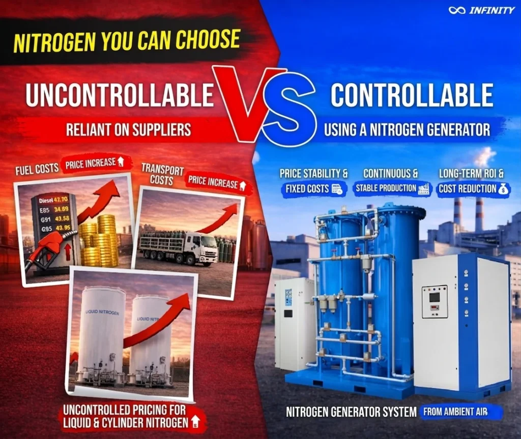 Nitrogen You Can Choose “Uncontrollable” vs “Controllable” www.nitrogen ...